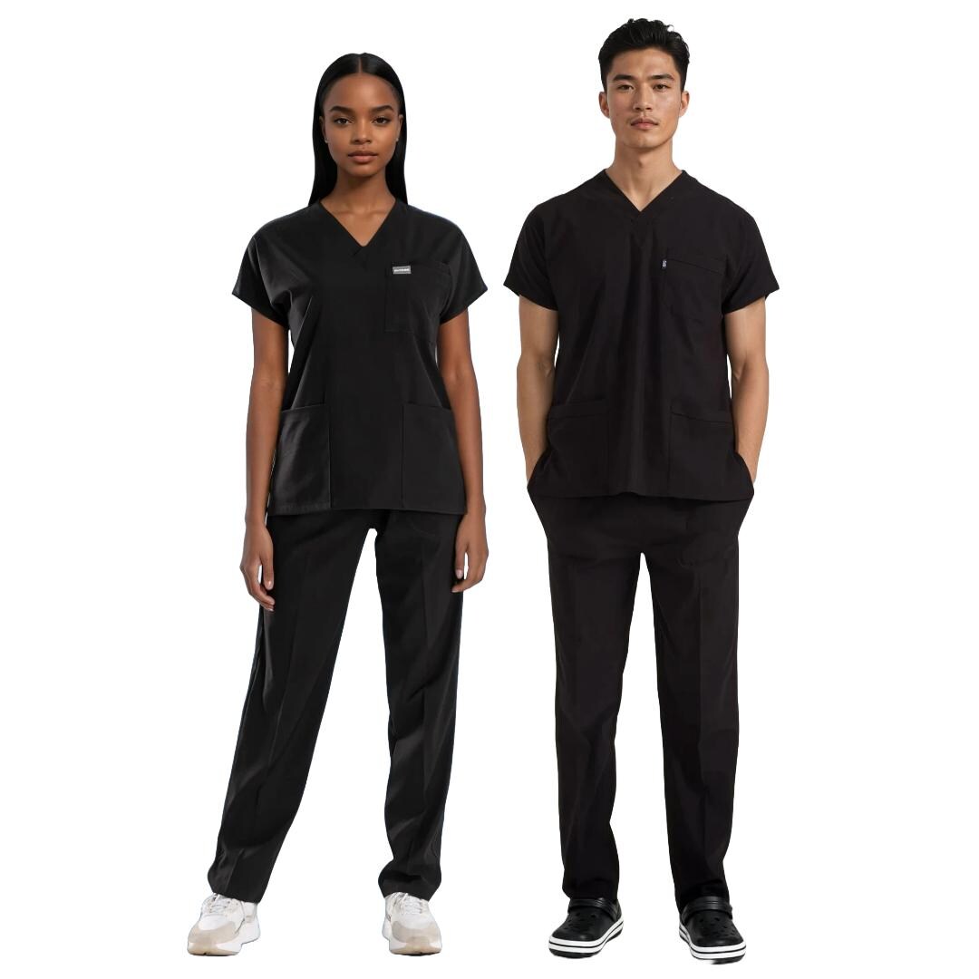 Personalised Medical Uniforms and Scrubs Set, Embroidered Medical Scrub ...