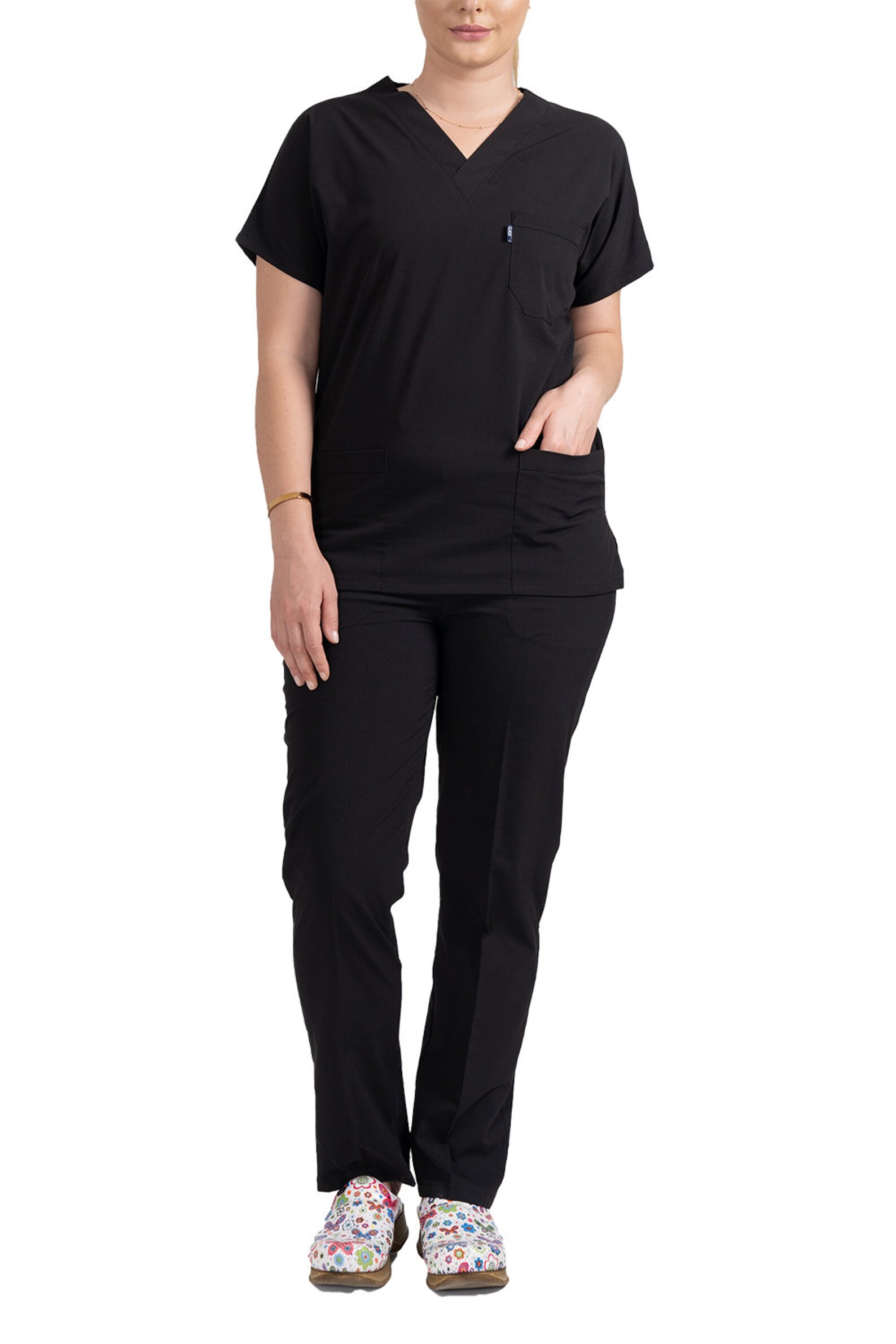 Professional Medical Uniforms and Scrubs for Women Soft Stretch Fabric ...