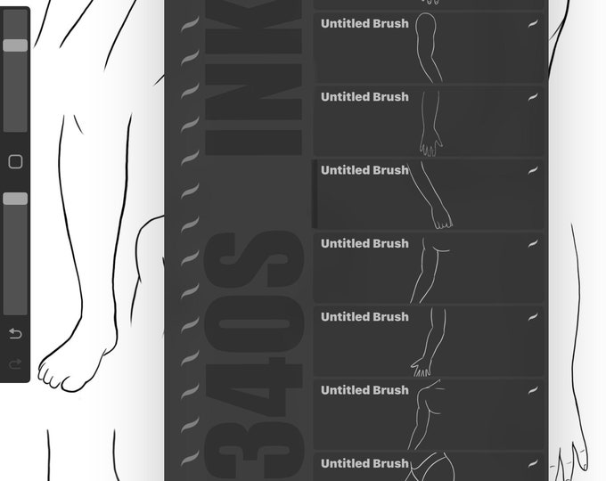 Procreate Body Parts Stencils - Etsy