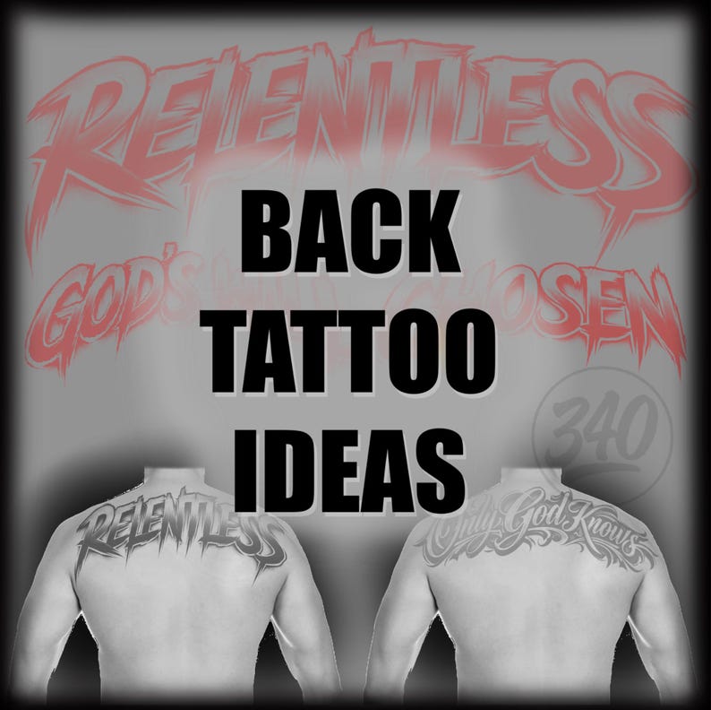Procreate Lettering Stamp Bundle, Bold Words Phrases for Tattoos ...