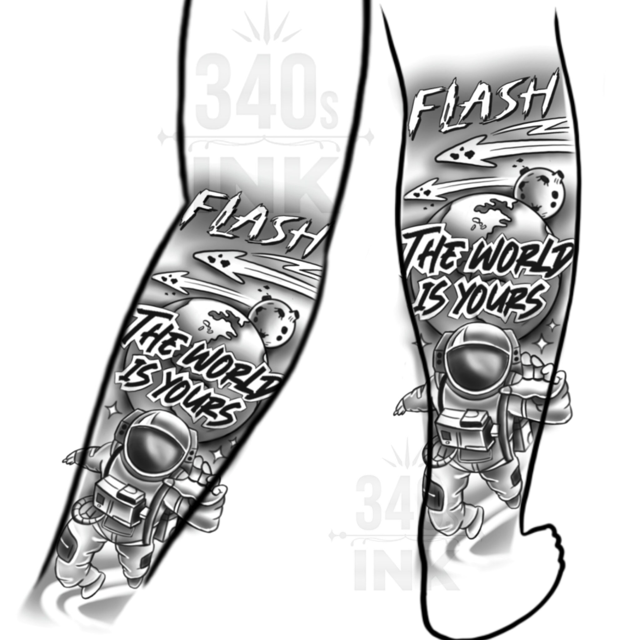 The World Is Yours Tattoo