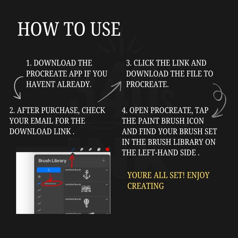 Biblical Procreate Stamps With Shading References - Etsy