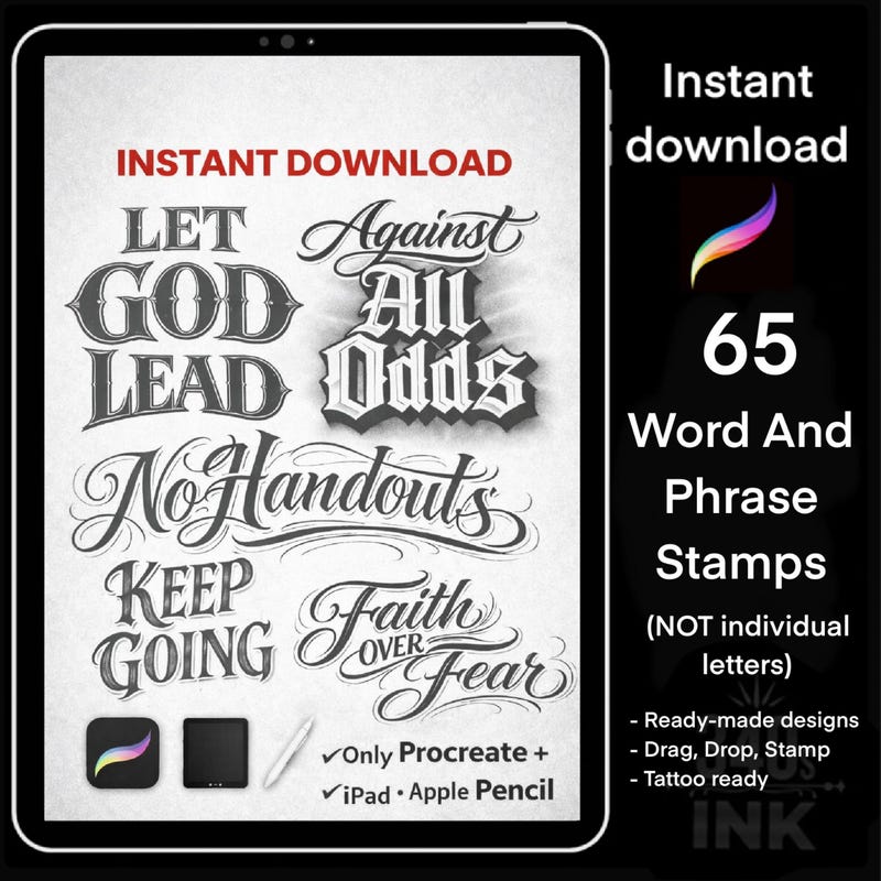 Stamp Words Phrases - Etsy