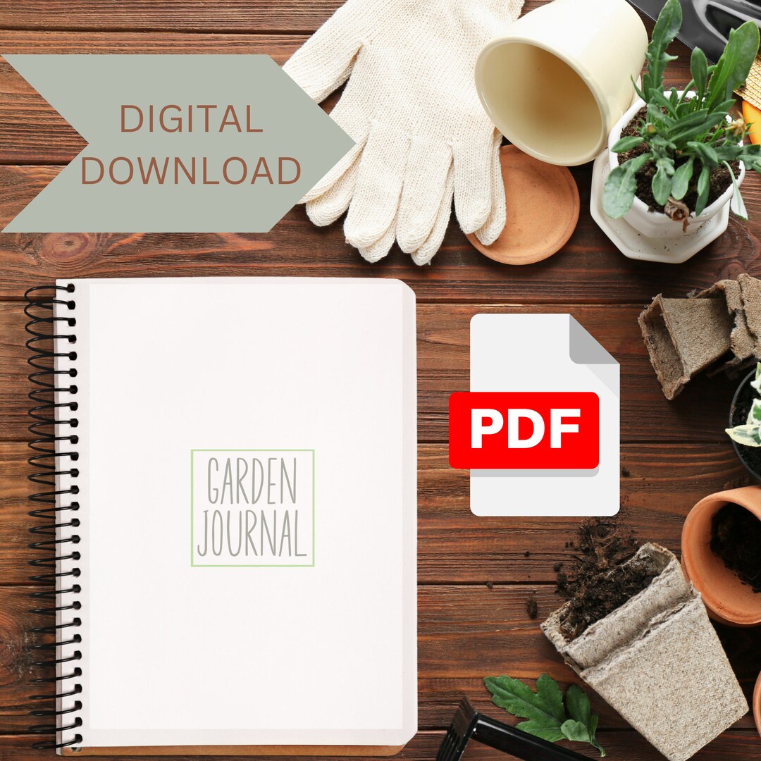 Vegetable Garden Planner for Gardener Printable Garden Journal Plant ...