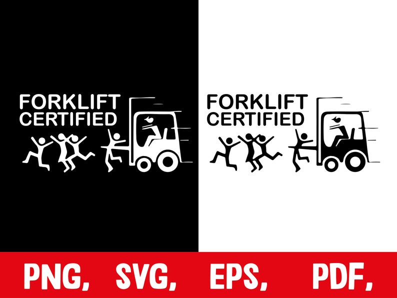 Funny Forklift Operator Forklift Certified Retro Vintage Svg Png, Svg ...
