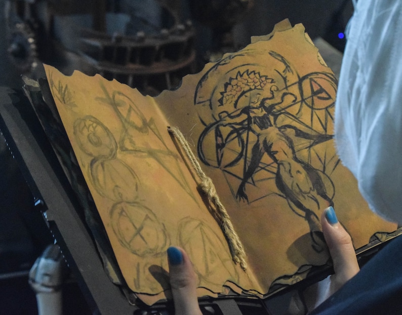 Darkhold Bookctulhupage - Etsy