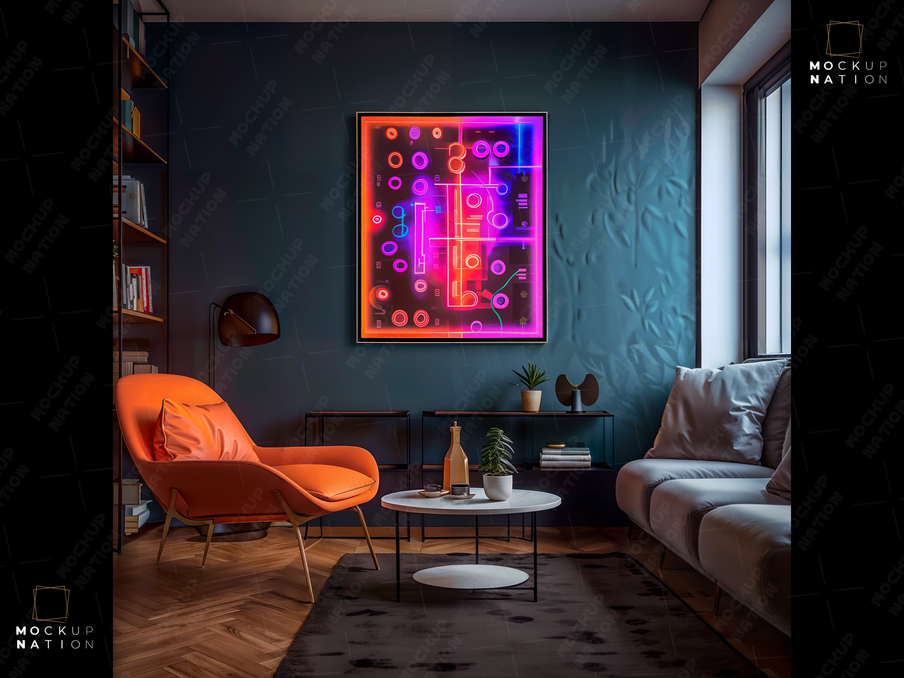 21 Gaming Roomframe Mock up - Game Poster Frame - Mockup Bundle ...