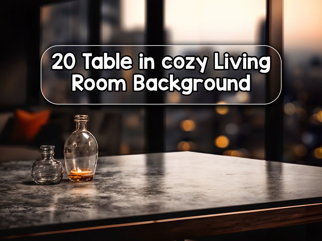 20 Table in Cozy Living Room Backgrounds, Bundle, Living Room Table ...