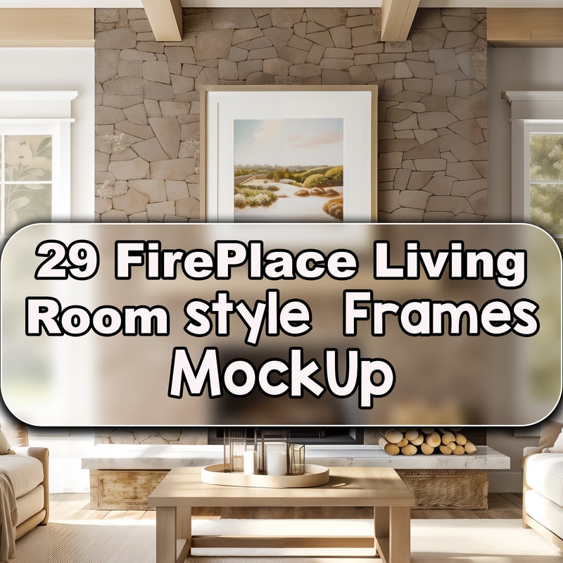 Fireplace Poster - Etsy