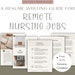 Remote Nursing Jobs Resume Guide | ATS Remote Nurse Resume Template ...
