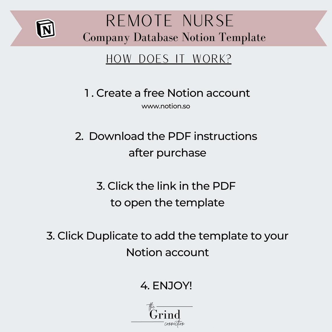 Remote Nurse Company Database Notion Template | Remote Nurse Companies ...