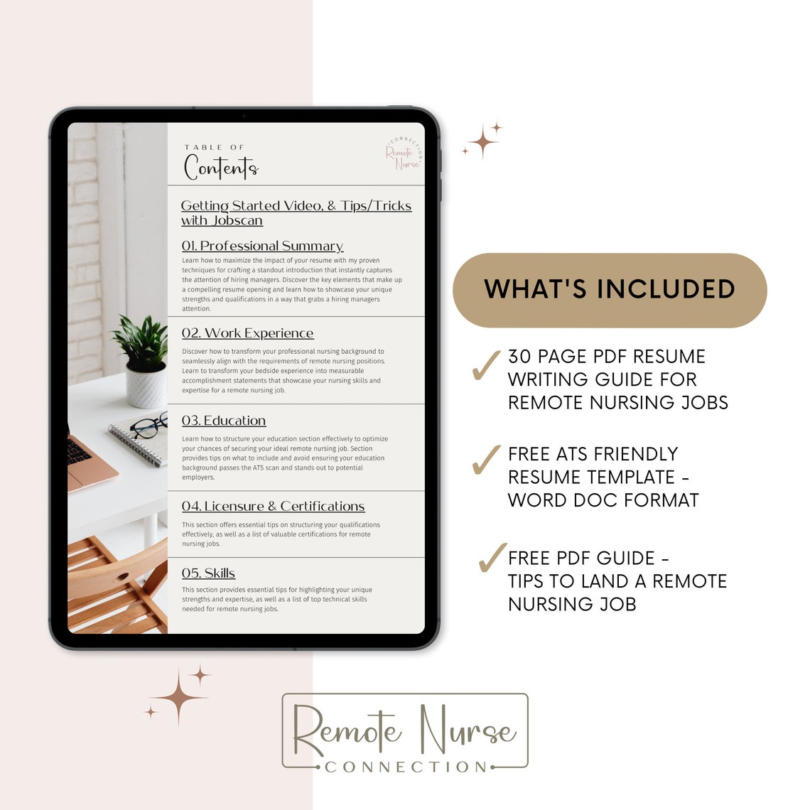 Remote Nursing Jobs Resume Guide | ATS Remote Nurse Resume Template ...