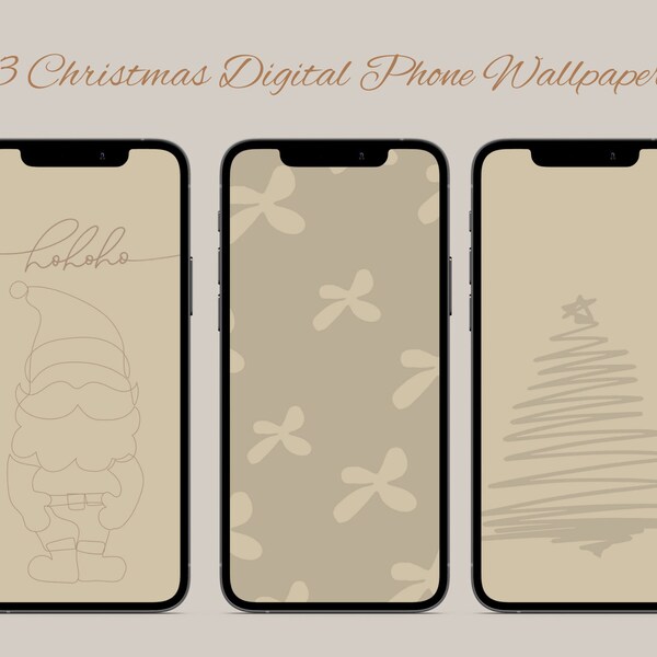 Santa Lock Screen - Etsy