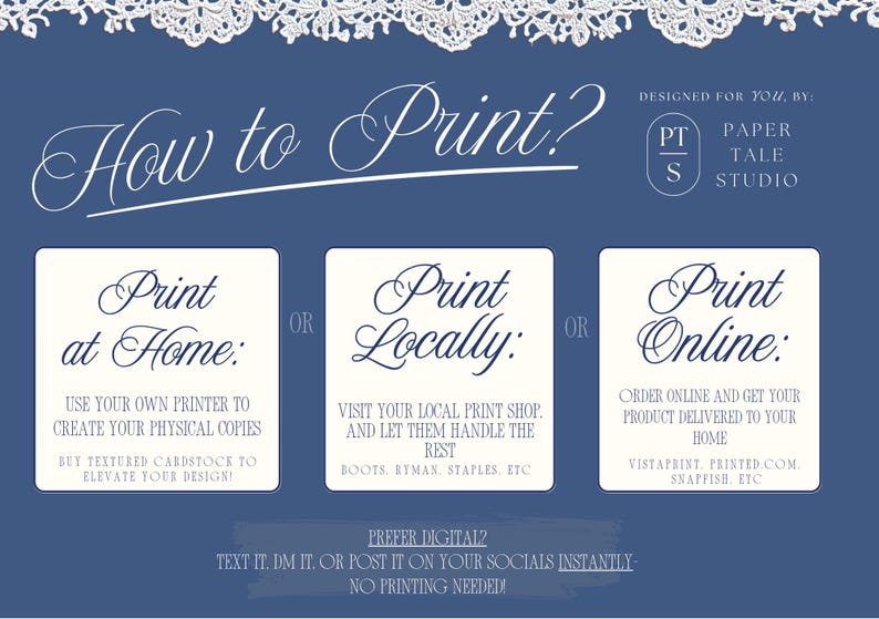 Vintage Lace Wedding Welcome Sign Blue White Doily Bow Custom Editable ...