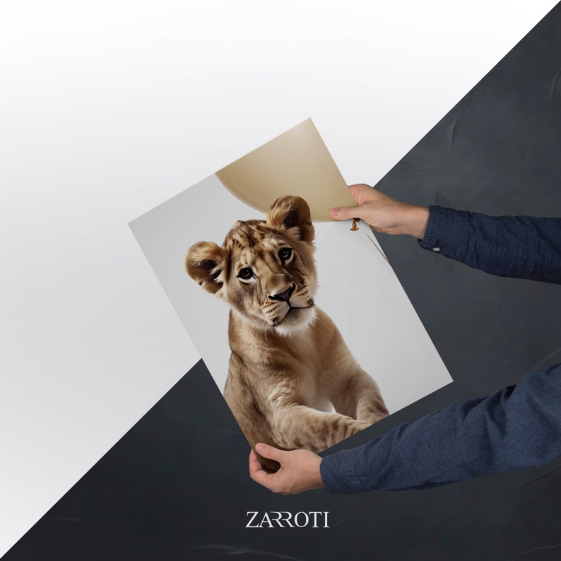 Safari Nursery Baby Lion Instant Download, Lioness Nursery Decor, Baby ...