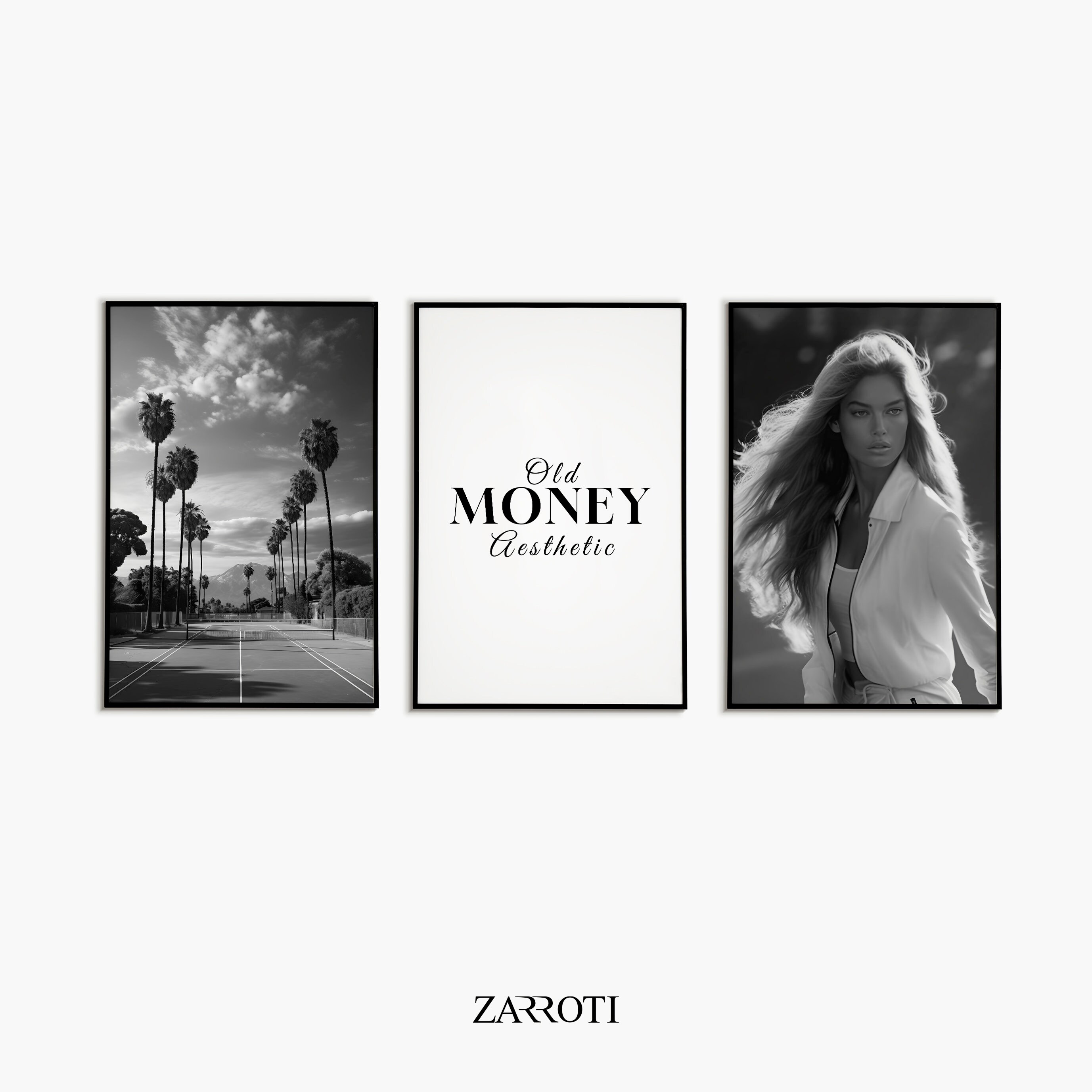 Old Money Aesthetic Instant Download, Trendy Retro Wall Art, Vintage ...