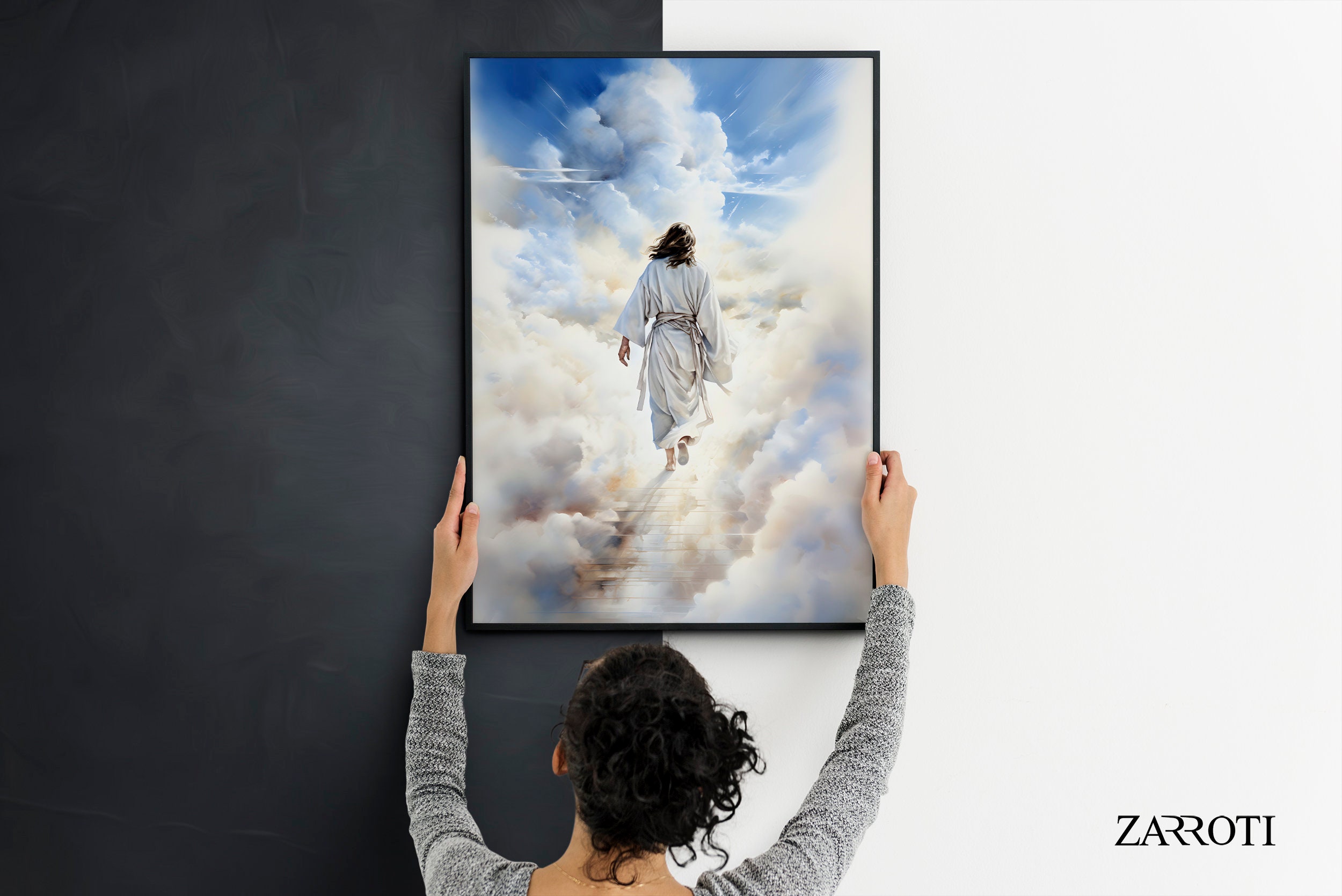 Jesus Instant Print, Christian Printable Wall Art, Farmhouse Wall Decor ...
