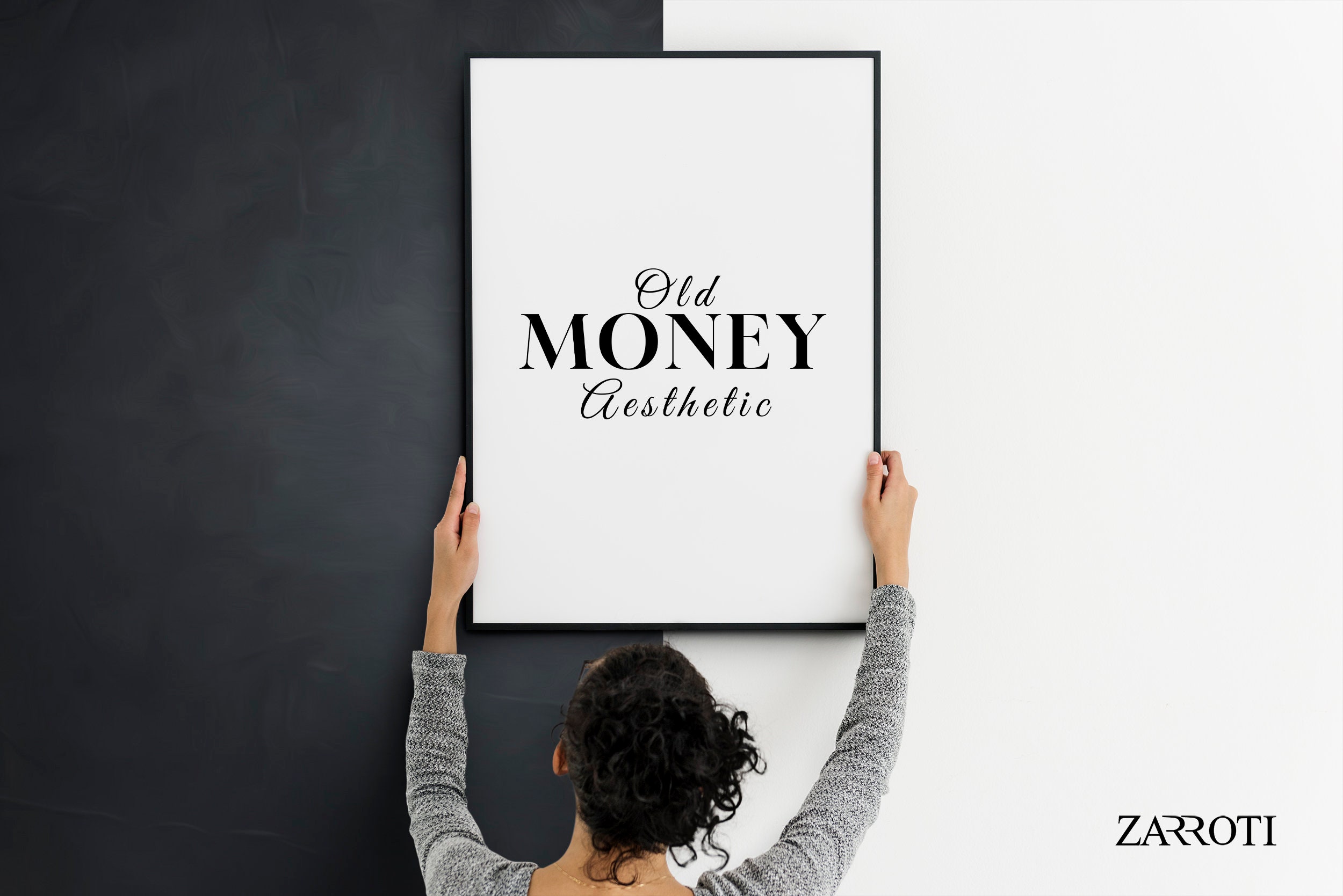Old Money Aesthetic Instant Download, Trendy Retro Wall Art, Vintage ...