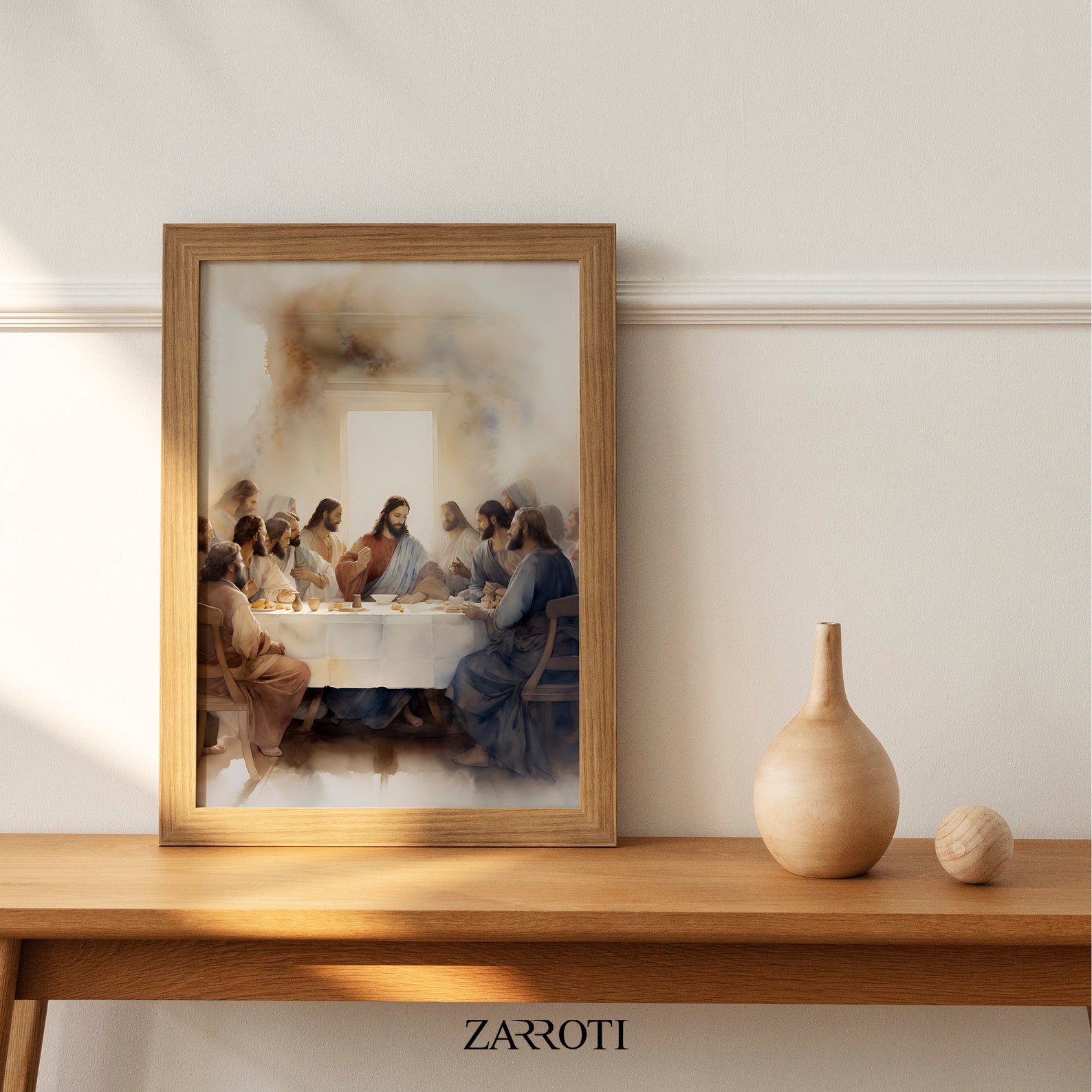 The Last Supper Wall Art, the Last Supper Digital Download, Jesus Art ...