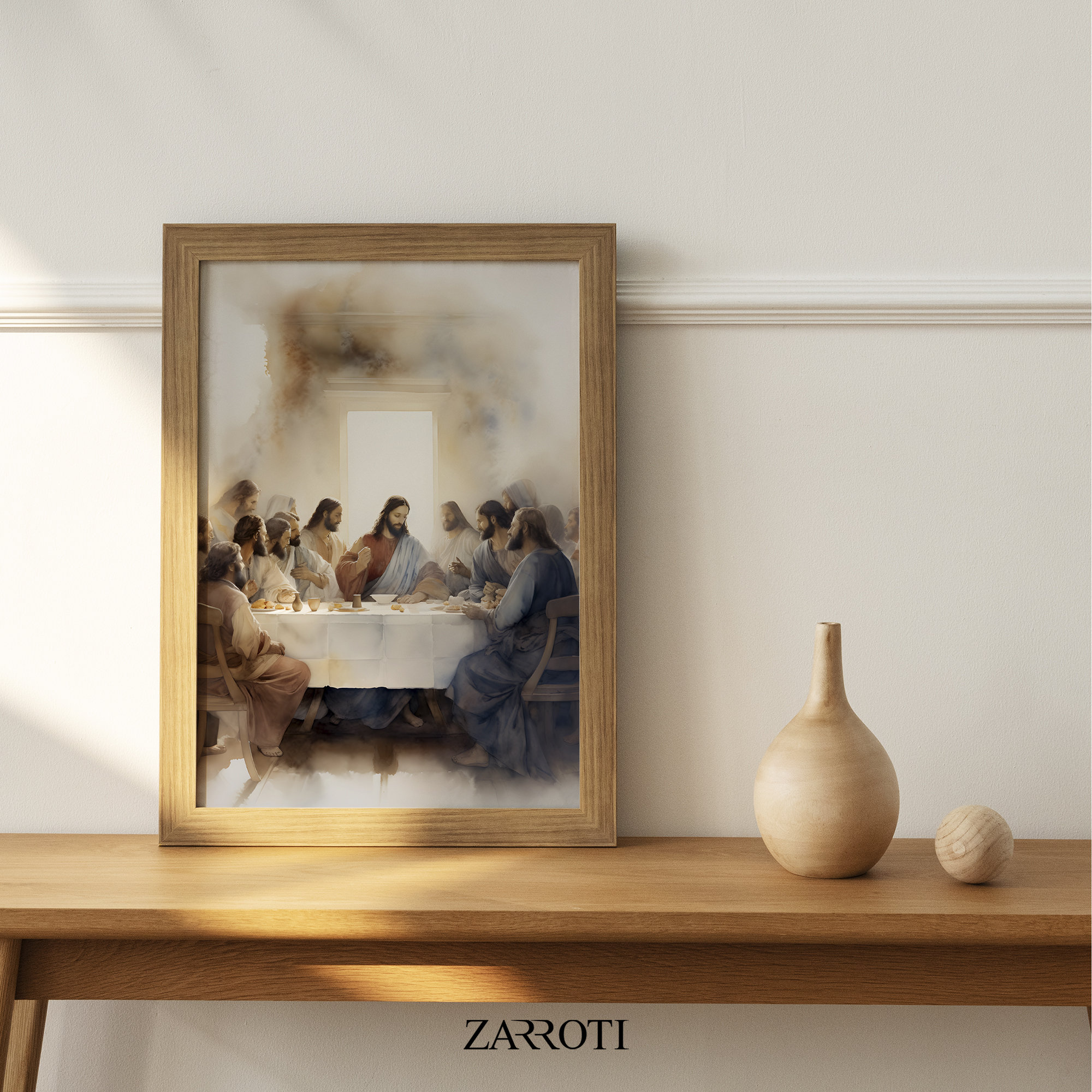 The Last Supper Wall Art, the Last Supper Digital Download, Jesus Art ...