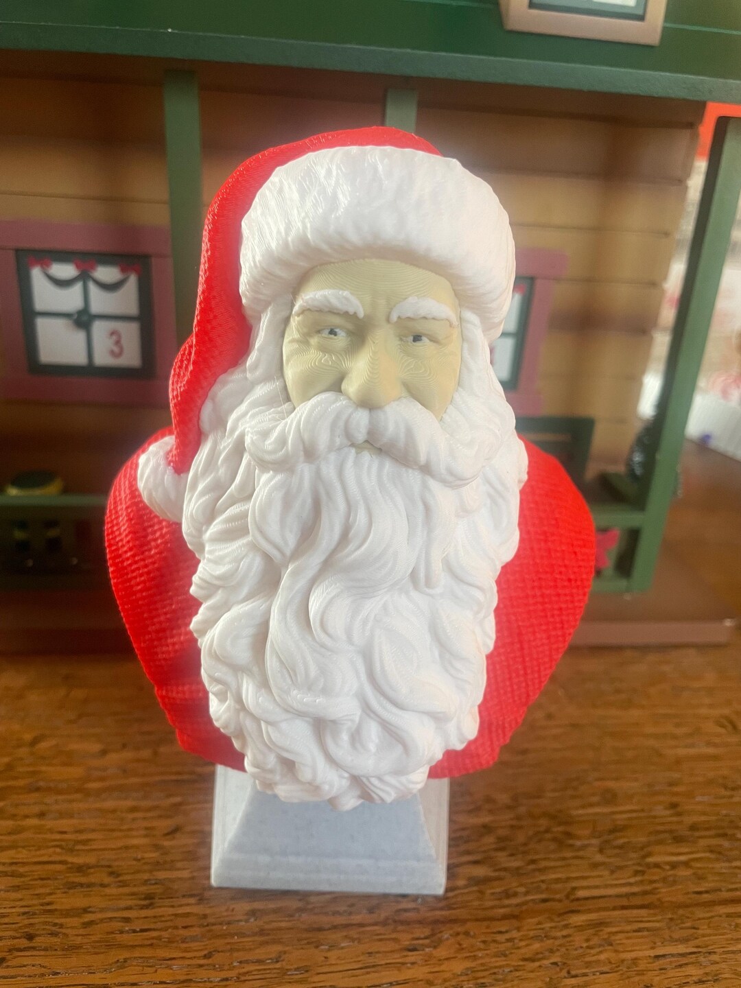Santa Clause Statue - Etsy