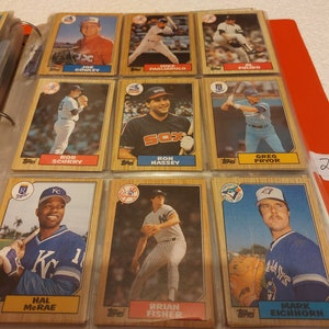 Baseball Cards - Etsy