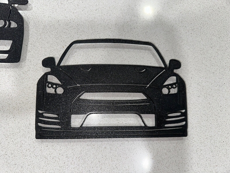 Nissan Skyline GTR Silhouette Wall Art Carbon Fiber R32 R33 R34 R35 - Etsy