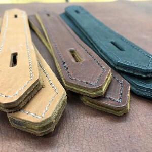 TH09 Long Leather Streamer Trunk Handles Sold by the Pair in Your ...