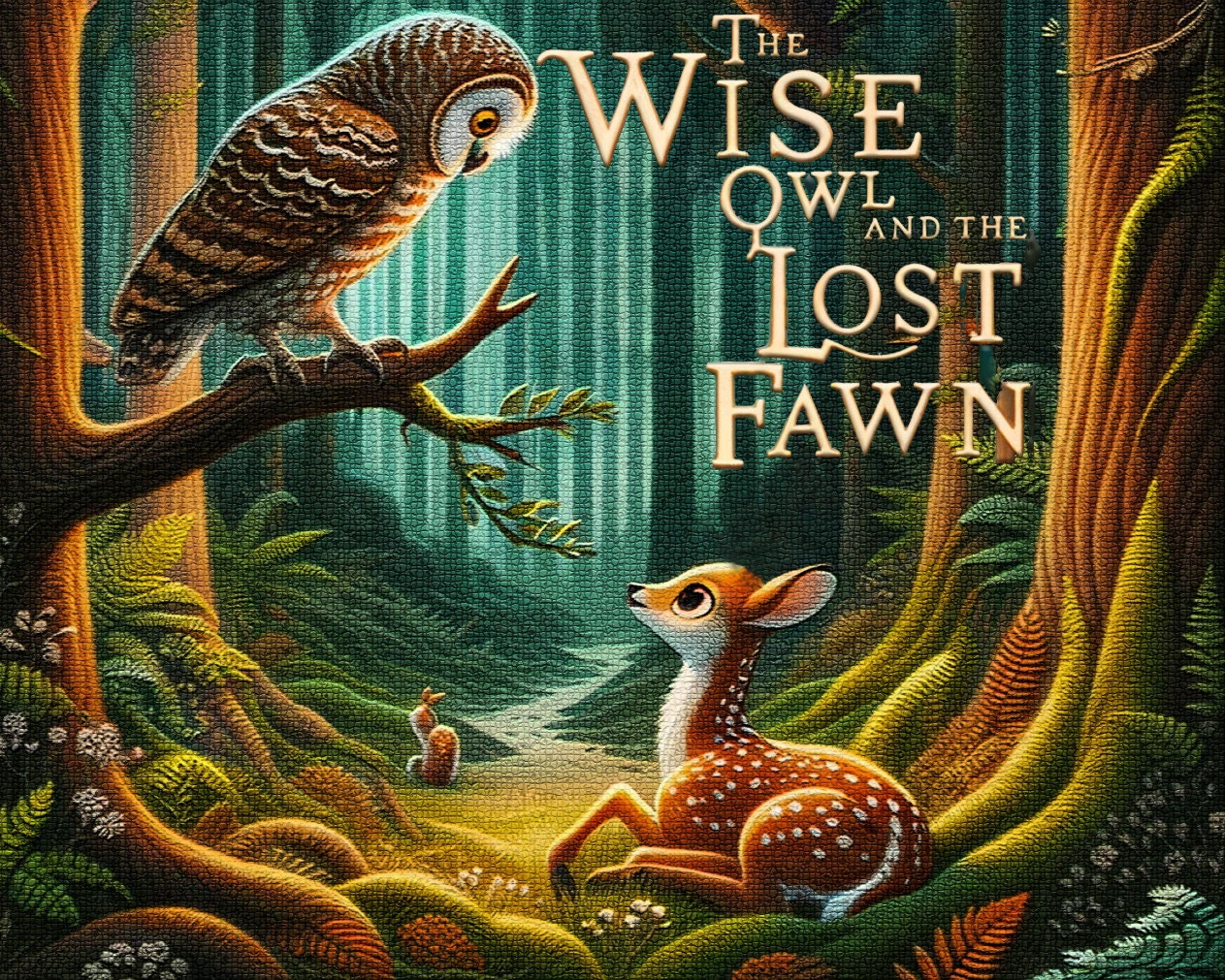 Wise Owl and the Lost Fawn A Heartwarming Digital Ebook for Learning of ...