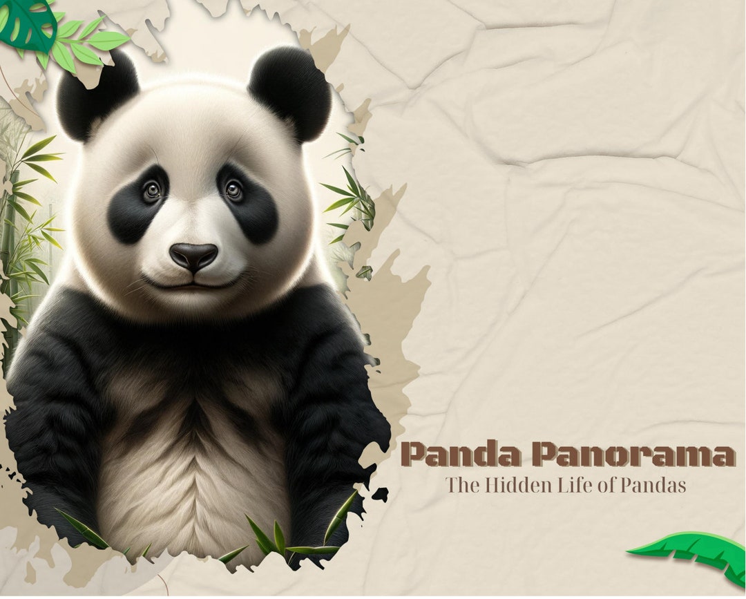Panda Panorama Pictorial Facts Digital Book for Kids Book for Fun ...