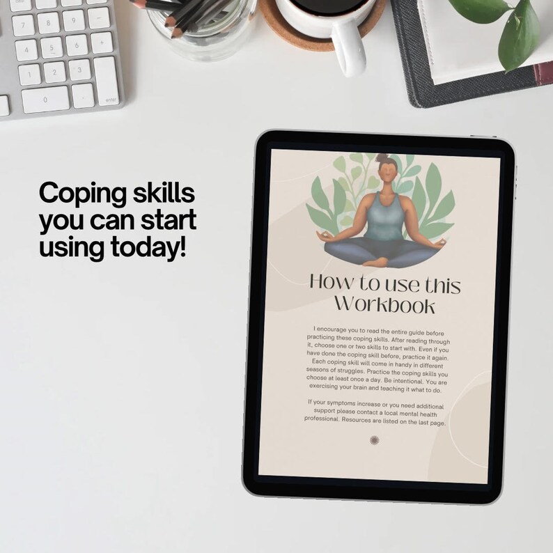 Coping Skills Workbook - Etsy