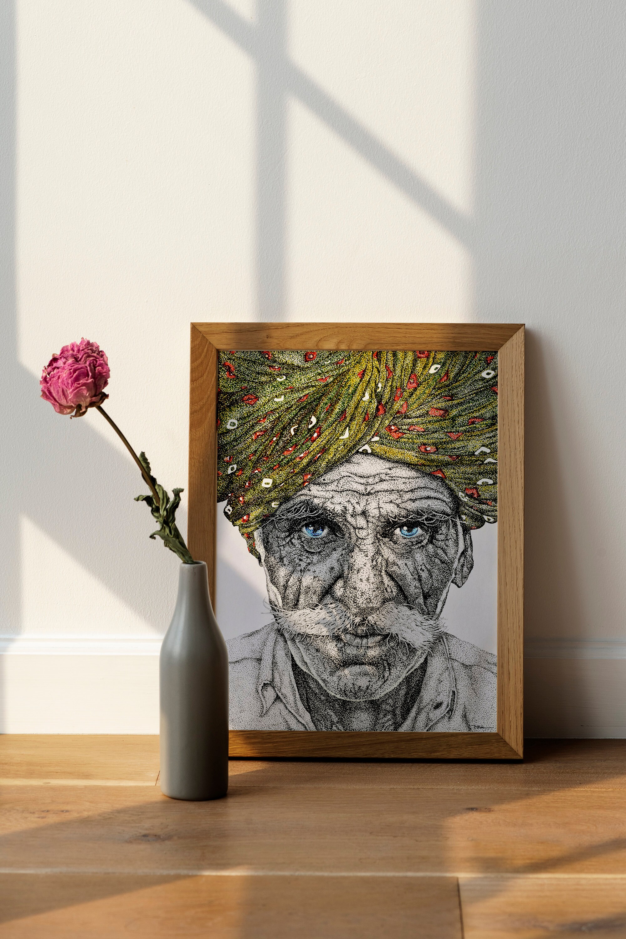 Original Pen Drawing | Professional Pointillism Artwork | Stipple ...