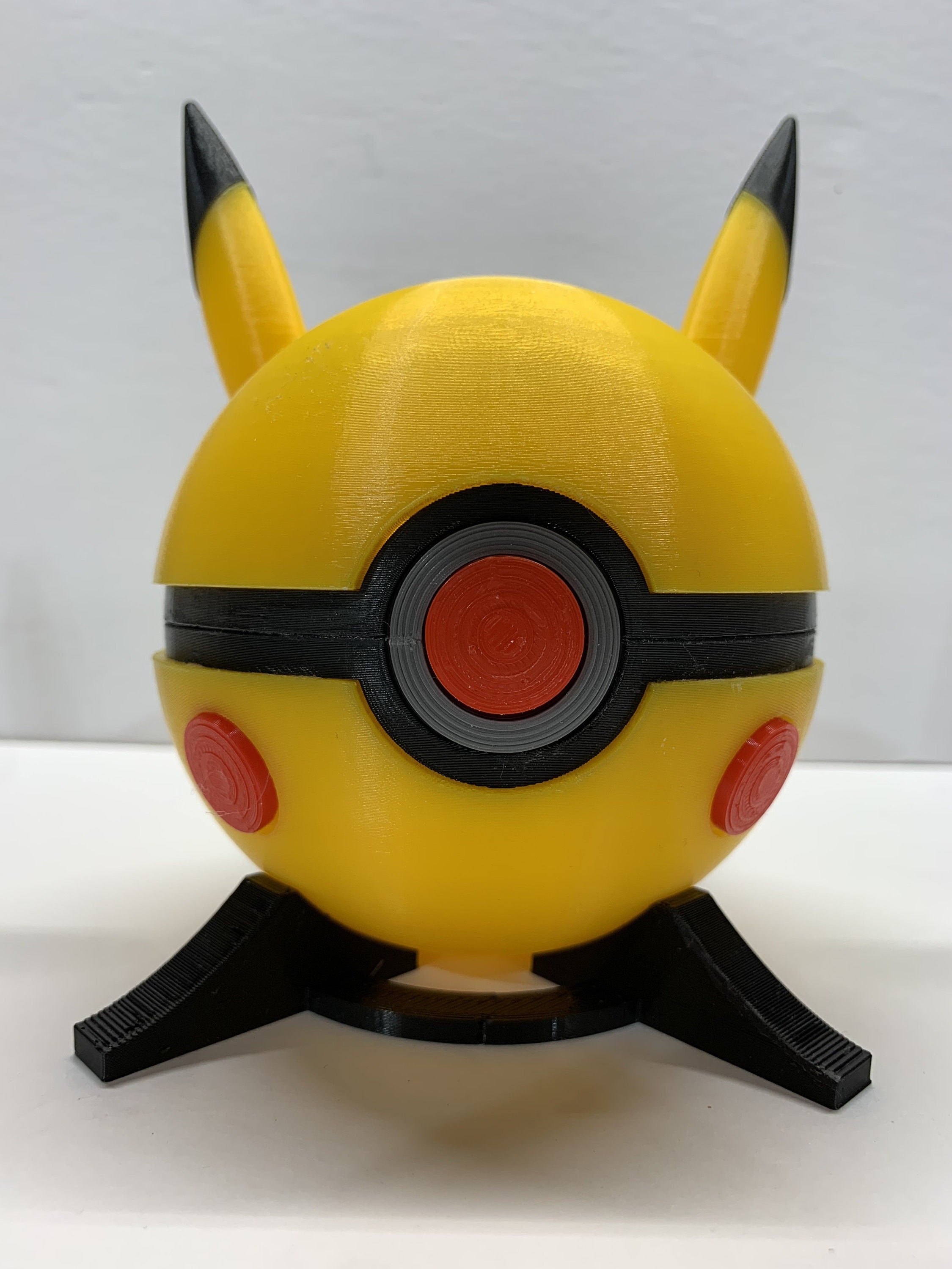 Pikaball Pikachu Themed Pokeball Pokemon 3D Printing Files - Etsy