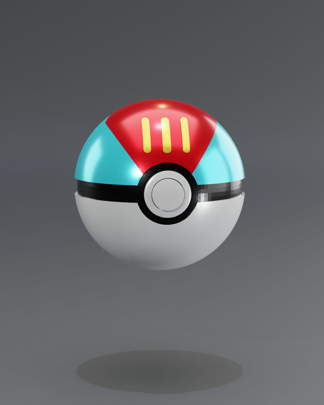 Lure Ball Opening Lure Ball Pokeball Pokemon 3D Printing - Etsy