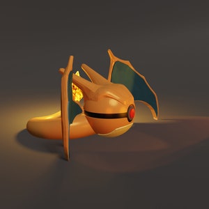 Chariball | Charizard Pokeball | Charizard | Charmander Evolution ...