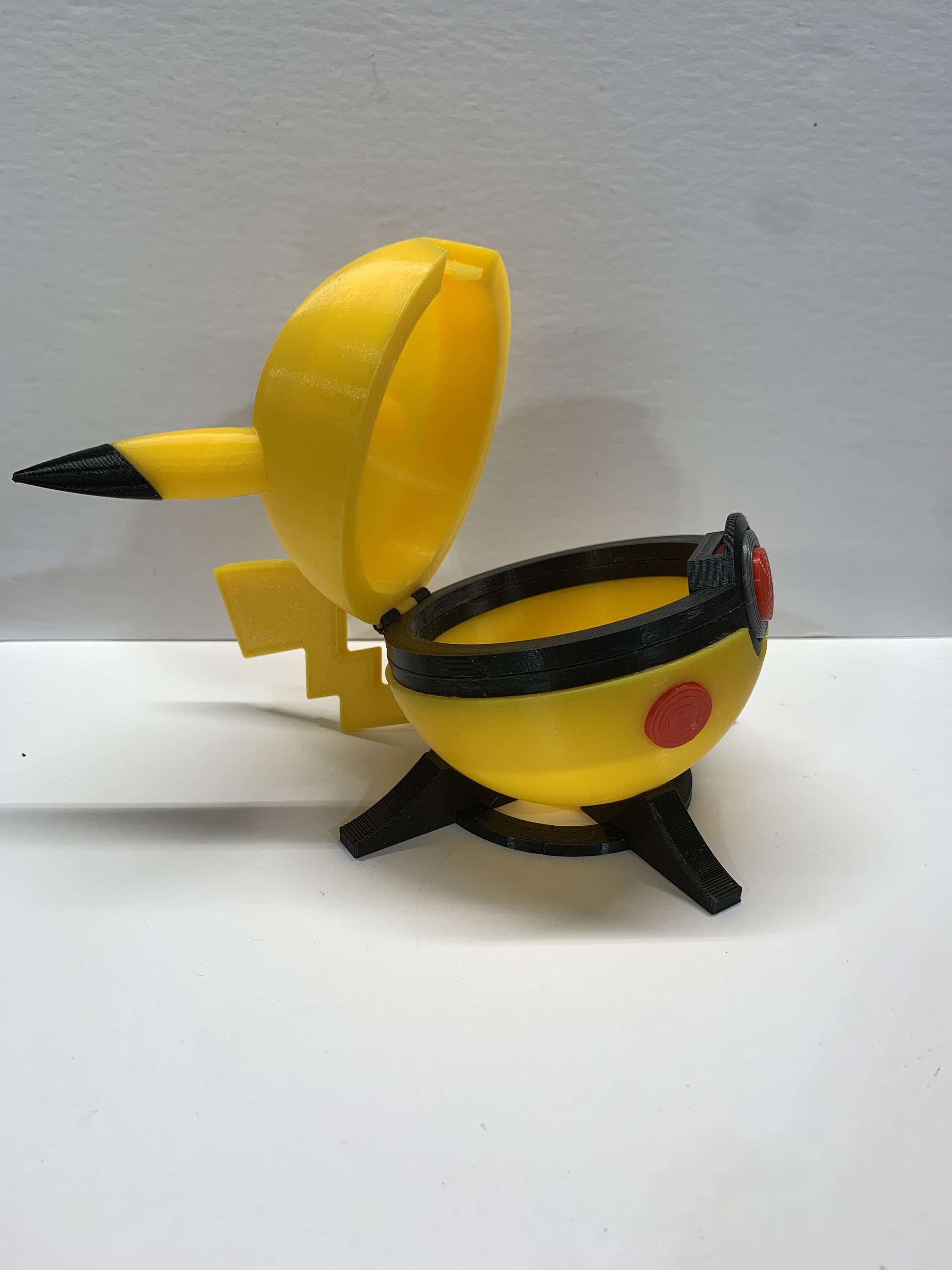 Pikaball Pikachu Themed Pokeball Pokemon 3D Printing Files - Etsy