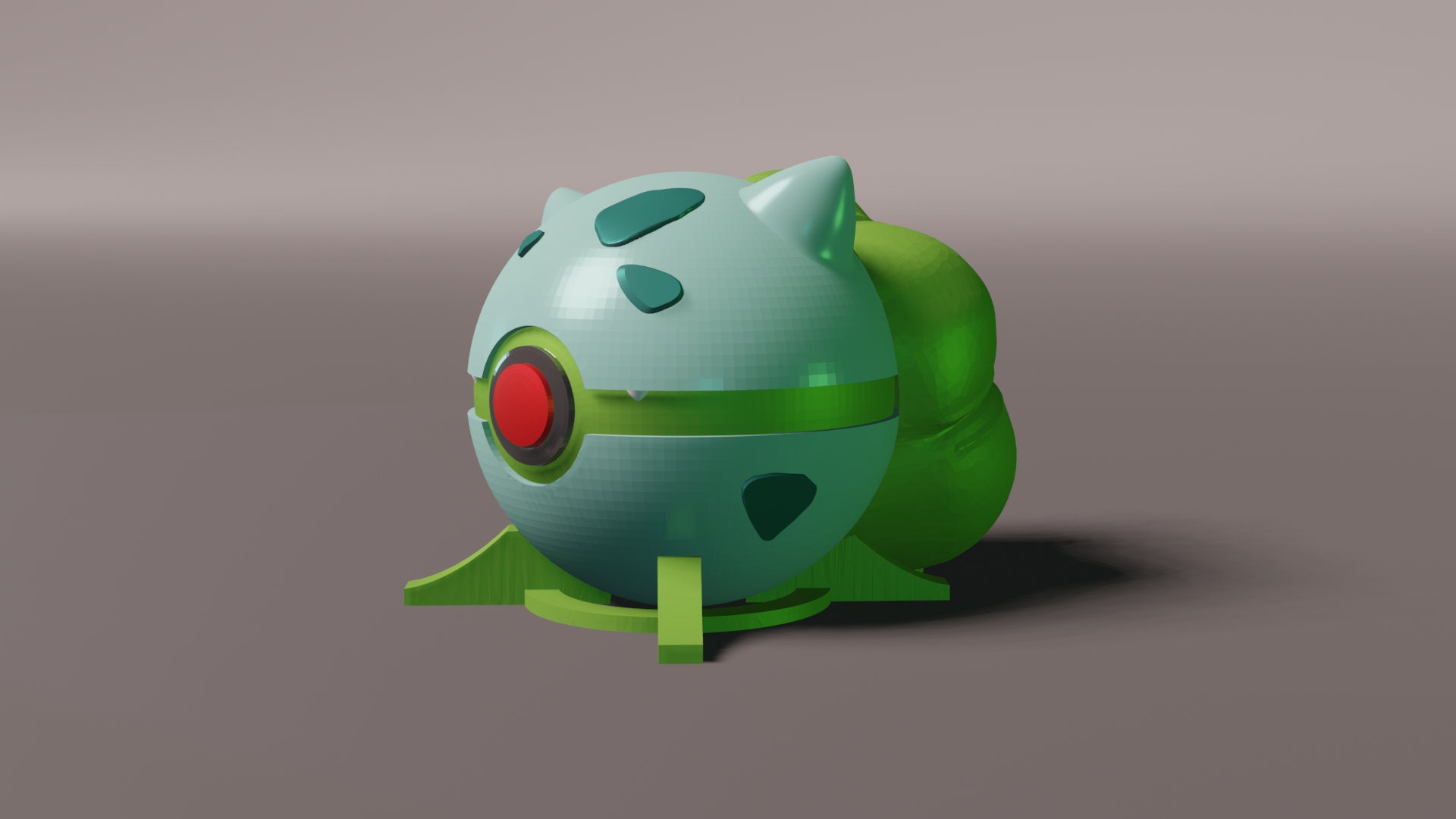 Bulbaball Bulbasaur Themed Pokeball Pokemon 3D Printing Files Digital ...