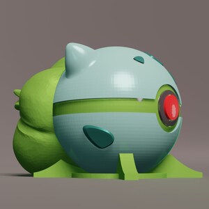 Bulbasaur Pokeball 3D Print File | Themed Stash Box (digital Download ...