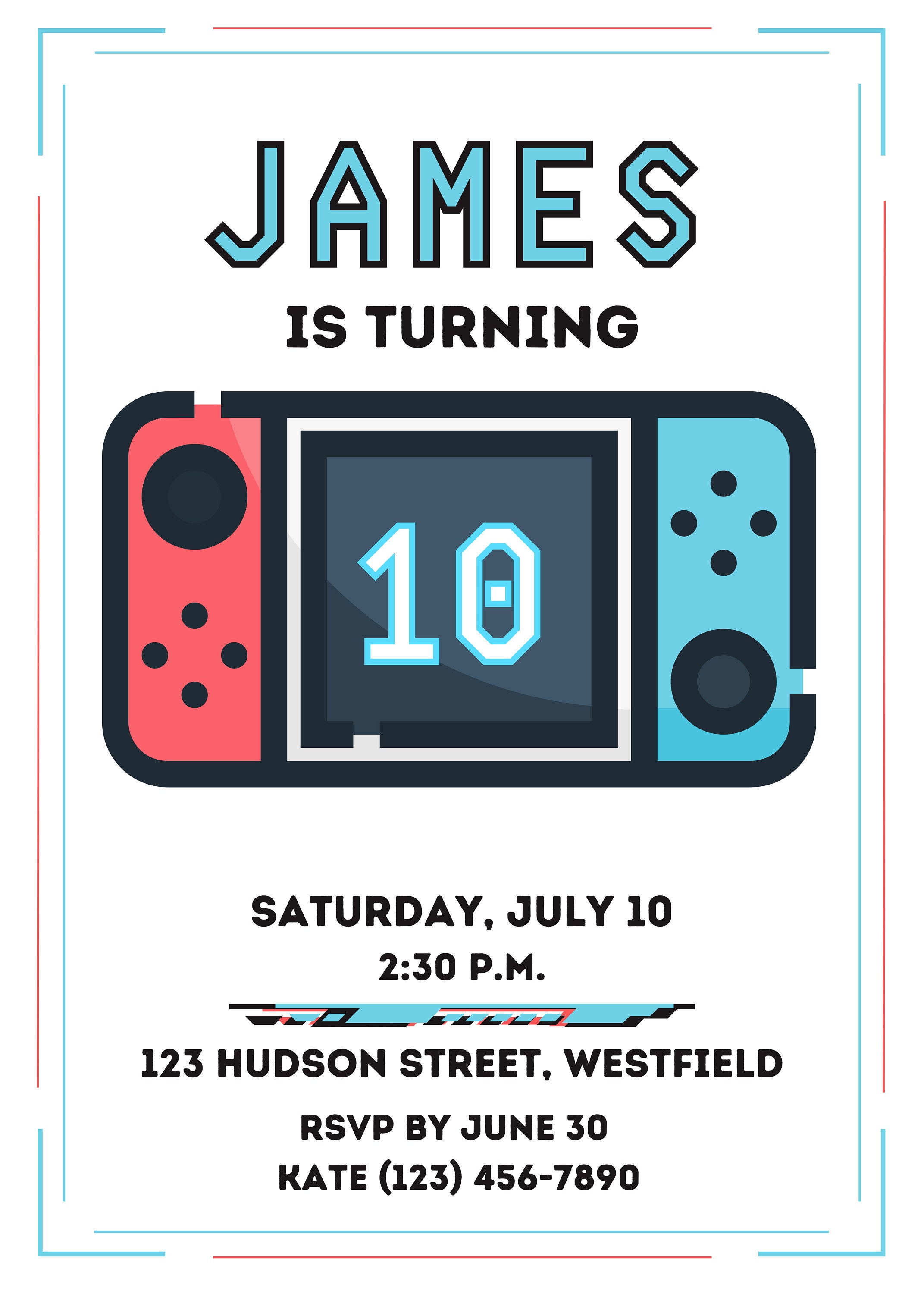 Switch Party Invitation - Etsy