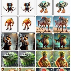 Italian Brainrot Memory Card Game – Digital Download | Printable ...