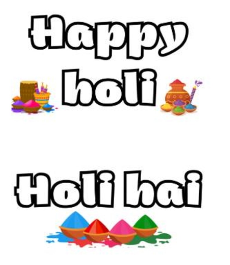 Holi Handprint Craft Bundle, Fun Holi Activity Kids, Indian Festival ...