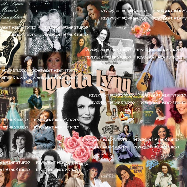 Loretta Lynn Png - Etsy