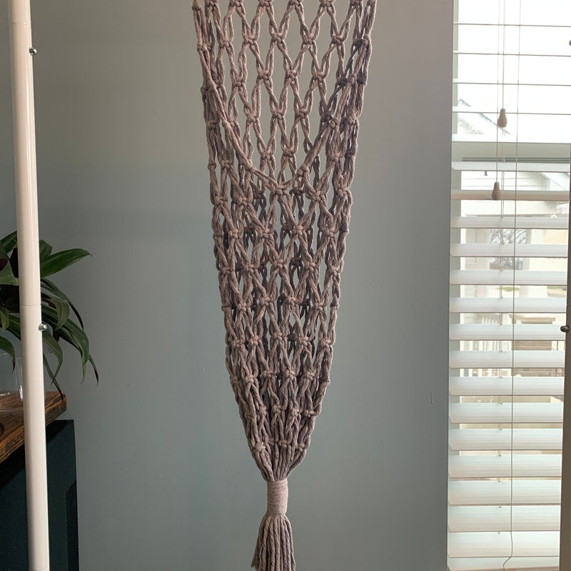 Macrame Wall Basket - Etsy