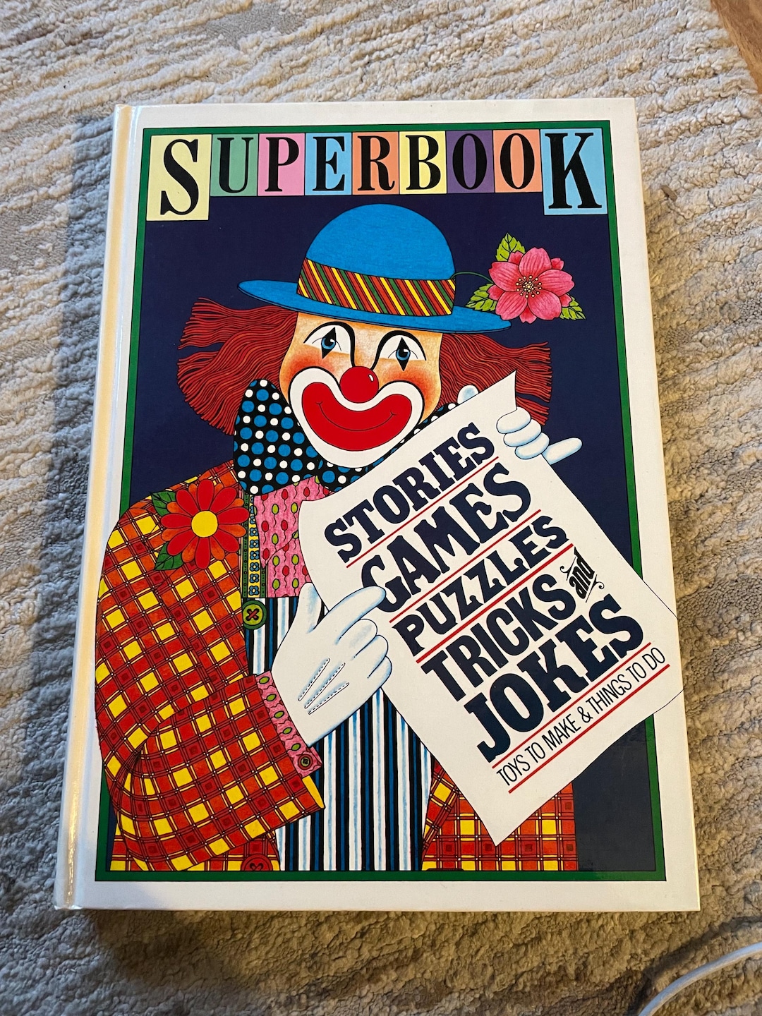 Vintage Readers Digest 1981 Superbook Kids Stories Games Puzzles Jokes ...