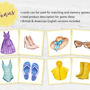 Montessori Clothes Flashcards - a Printable Homeschool Material With ...