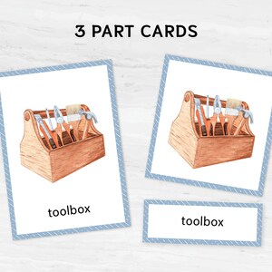 Watercolor TOOLS Flashcards. Printable Homeschooling Materials ...