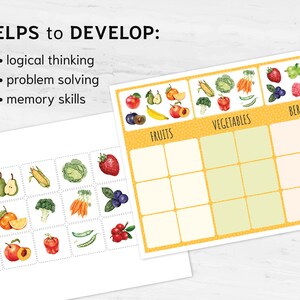 Preschool Category Sorting Activity. Printable Montessori Math ...