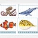 Sea Animals Number Sequence Printable Puzzle. Montessori Preschool Math ...