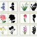 Flower Shadow Matching Cards: Montessori Learning Game (PDF Download ...