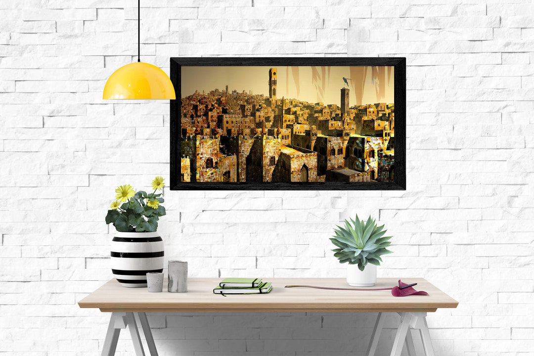 Slums of Babylon Poster Digital Art Download JPG - Etsy